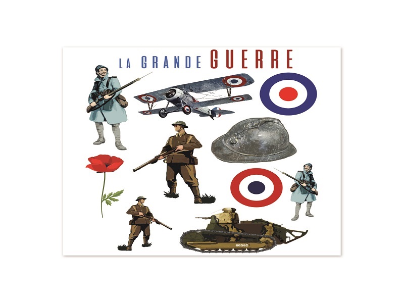 Cadeau entreprise Sticker Grande guerre - Han